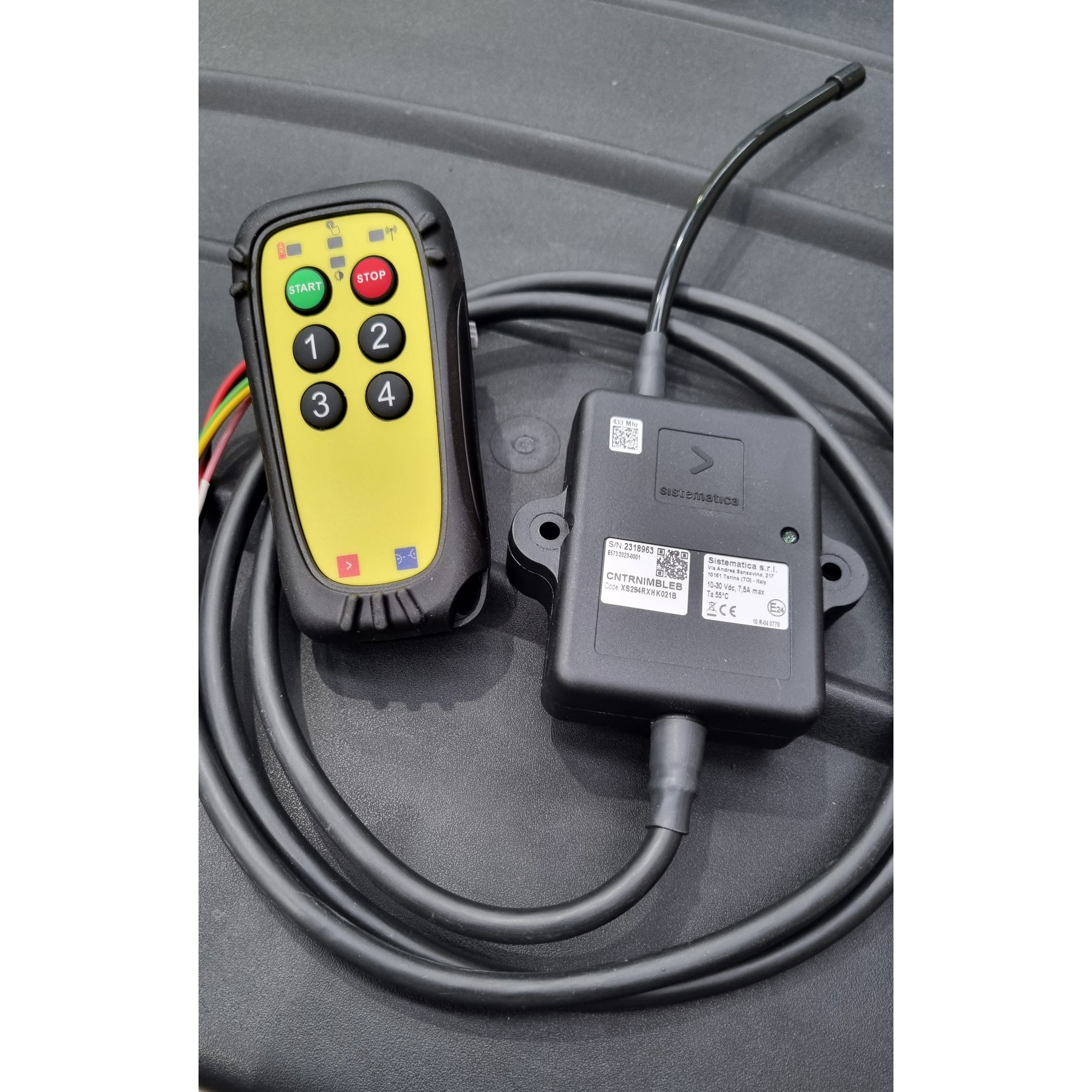 Wireless Remote And Receiver Sistematica Nimble 4 Button — Equipment ...