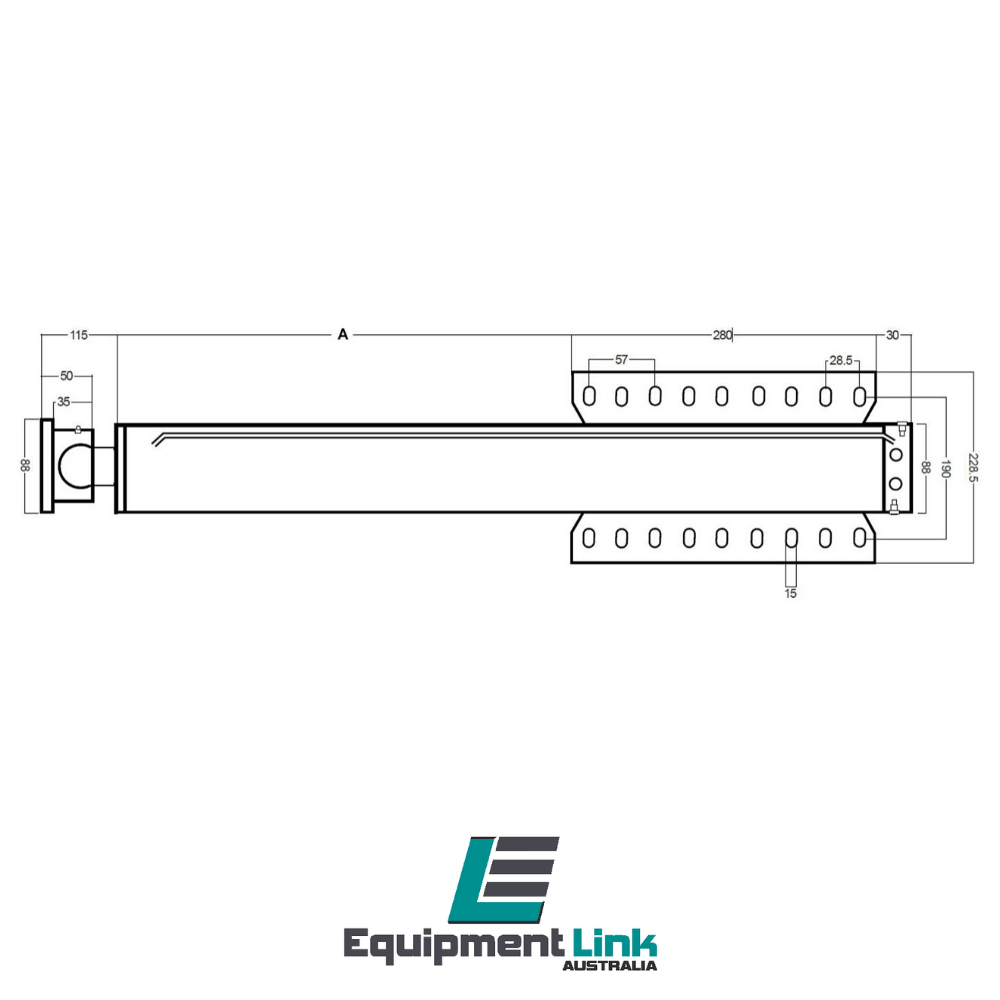 Hydraulic Stabilizer Landing Leg – Equipment Link Australia